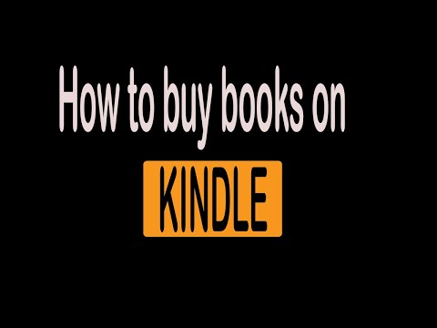 how to buy books on kindle
