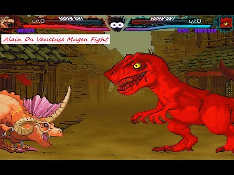 Mugen : Hauzer Vs Devil Dinosaur (Request)