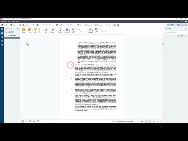ABBYY FineReader PDF 16 Standard ESD, GOV, Subs., Single Us