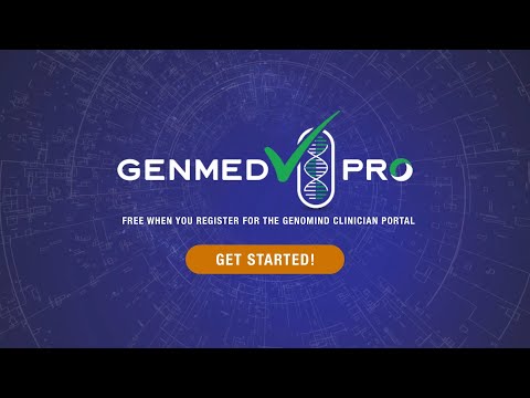 GenMed✓ Pro – Genomind's Precision Gene-Drug Interaction Software