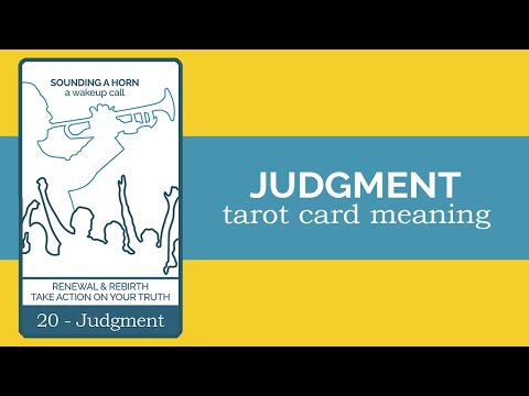Judgment Tarot Card Reading and Meaning