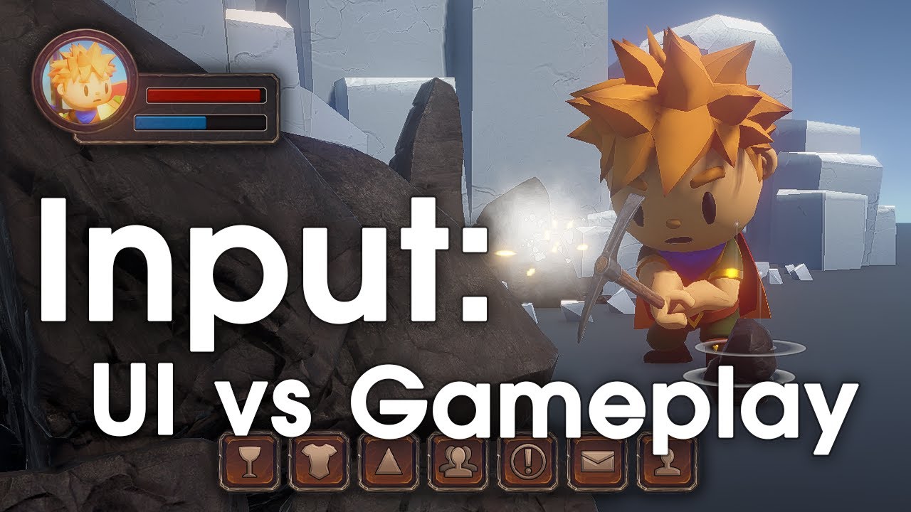 How To Fix Game Controls And UI Fighting Each Other In Unity!