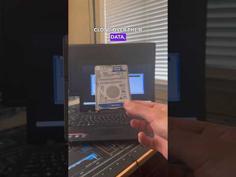 CLONE Old Drive To SSD! #shorts #pc #pcrepair #laptop #laptoprepair #computerrepair