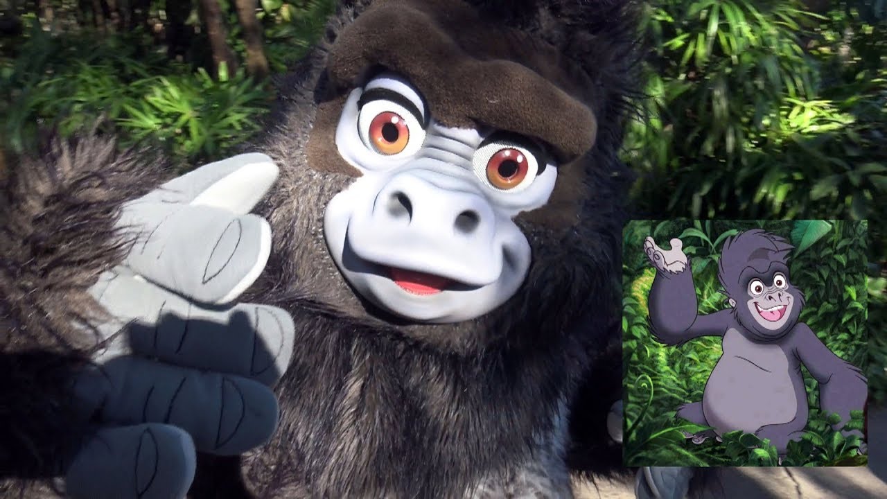 MyDisneyFix | Terk - Rare Character from Tarzan at Disney's Animal ...