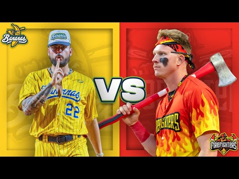 Savannah Bananas vs The Firefighters in Nashville, Tennessee!