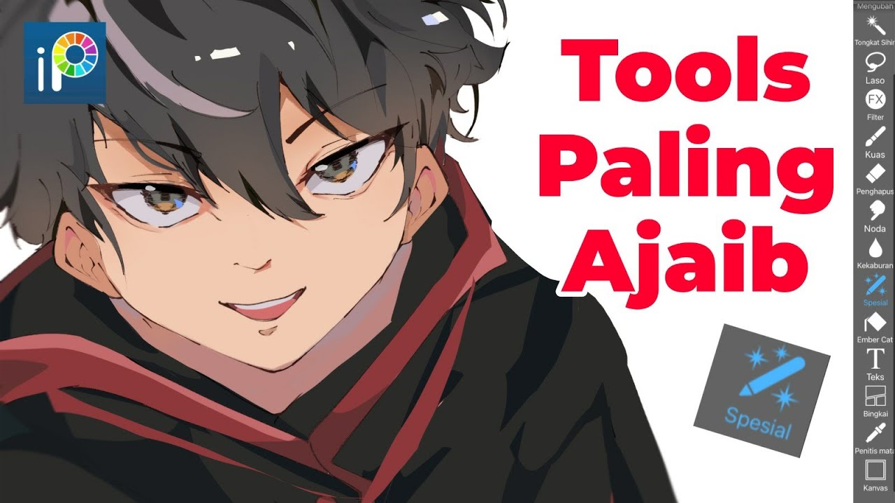 Cara Menggunakan Tools Special - Ibis Paint Tutorial