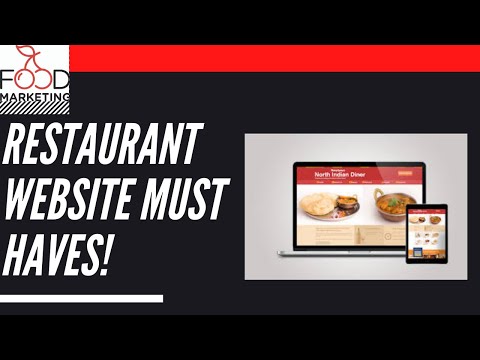 Restaurant website must haves!