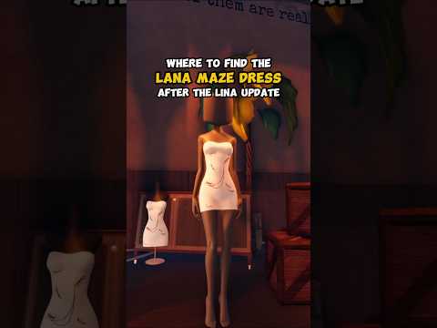 Where to find Lana's Maze Dress AFTER Lina Update | Dress to Impress #dresstoimpress #roblox #dti