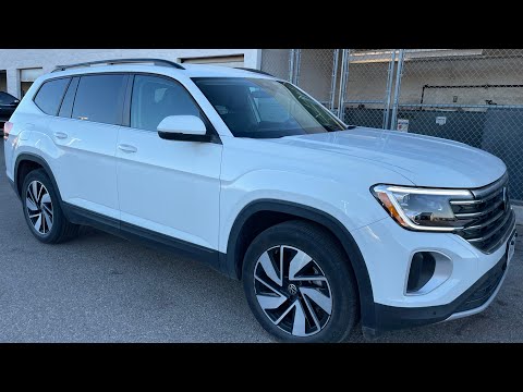 2023 VW Atlas SE with the technology package third row seating heated and cooled ventilated seats