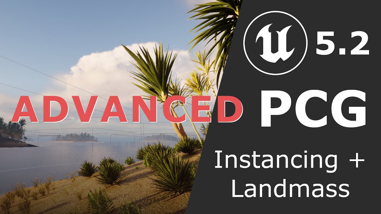 Using advanced PCG Concepts to create Islands - Unreal Engine 5.2