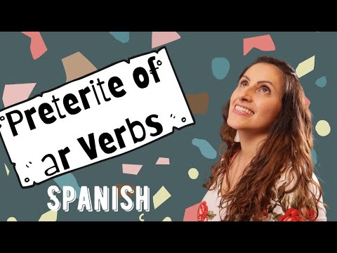 Preterite of -ar verbs in Spanish . Learn how to conjugate them.