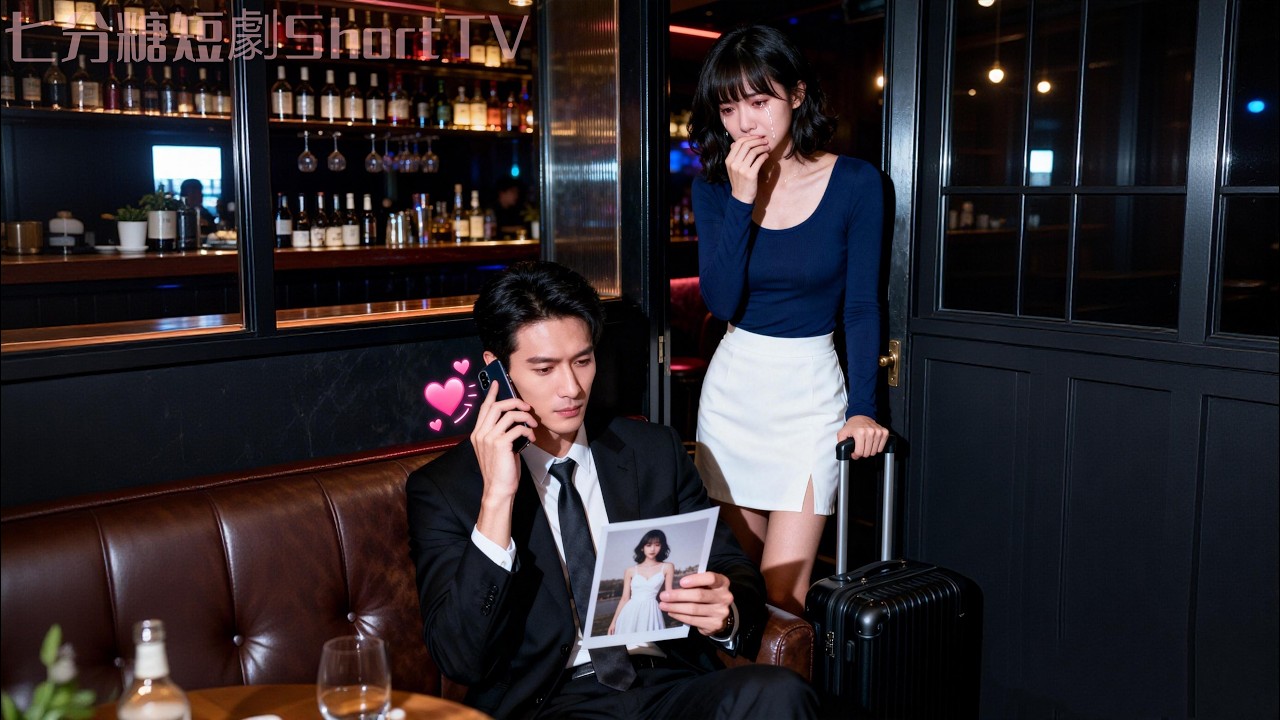 她全心全意愛他7年甘願為他放棄一切事業，卻親耳聽到他只把她當做白月光的“愛情練習生”，白月光回國那天她悄然消失，他才瞬間明白失去了最愛的人！#最後一側合唱 #短劇 #drama #霸總 #離婚