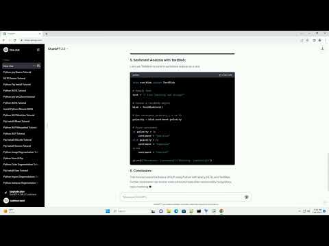 python nlp models