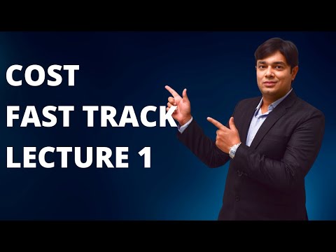 COST FAST TRACK LECTURE 1