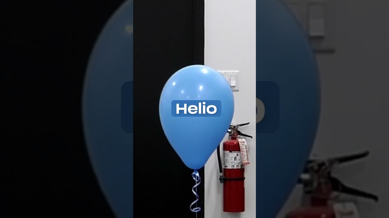 Este es el peligroso gas hidrógeno y voy a prenderle fuego
