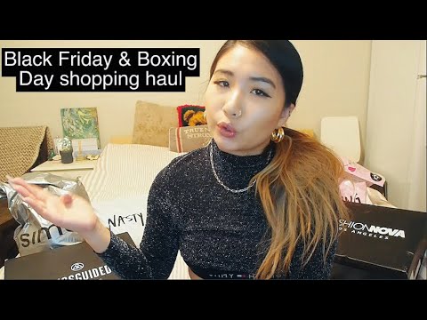 Black Friday/ Boxing Day Shopping Haul 2019 | Fashion Nova, I.AM.GIA, Pretty Little thing etc.