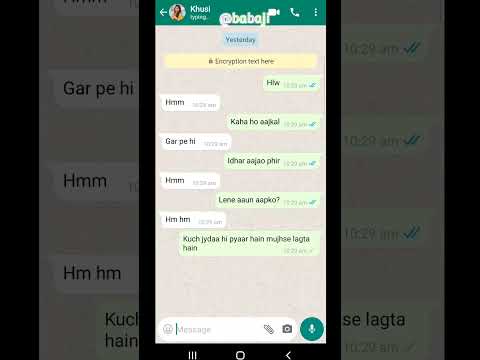 Girls on chat part 1 (Hmm Okay Girl) #babaji