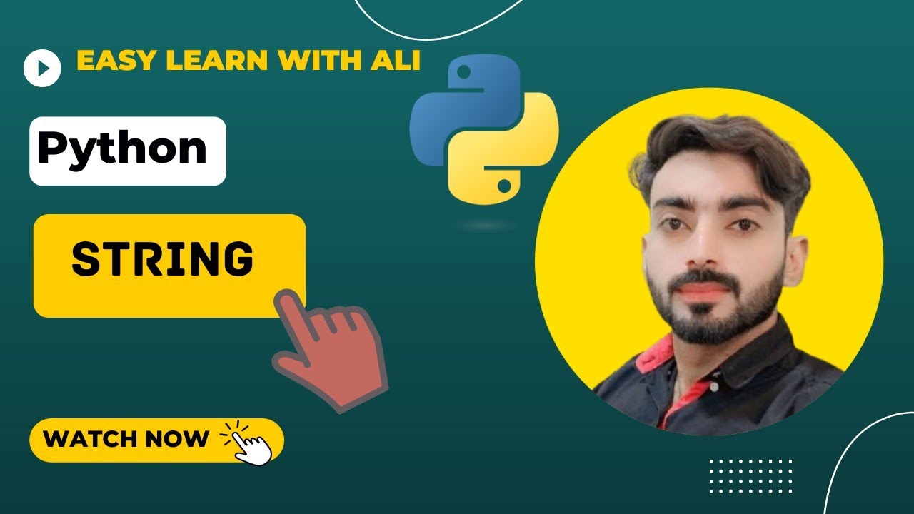 6-String in python | clear concepts  here