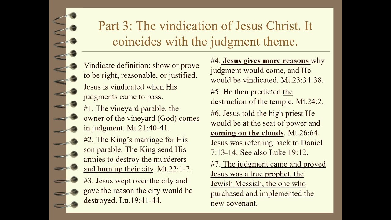 Why Partial Preterism makes the most sense
