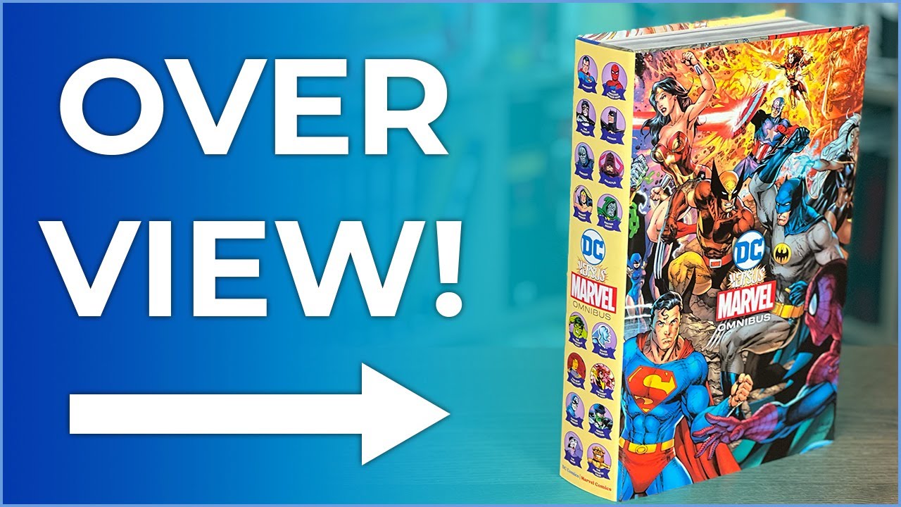 DC Versus Marvel Omnibus | Superman vs  The Amazing Spider Man | X-Men and the New Teen Titans