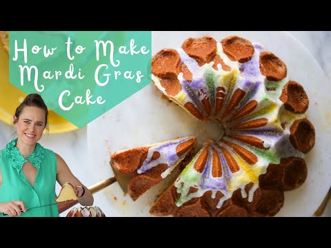 HOW TO MAKE MARDI GRAS CAKE: A Mardi Gras king cake recipe easy to whip up in your own kitchen!