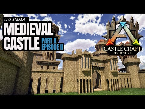 Lets Build A Medieval Castle - Ark Survival Ascended