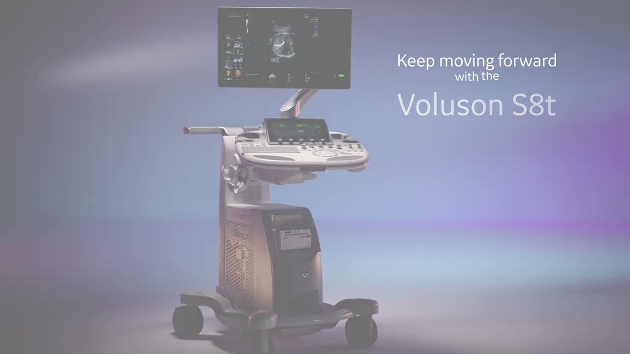 Nuevo Voluson S8 con Pantalla Táctil + Radiant Flow