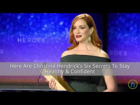 Celebrity Health: Christina Hendricks' Six Secrets To Staying Healthy & Fit, & Confident