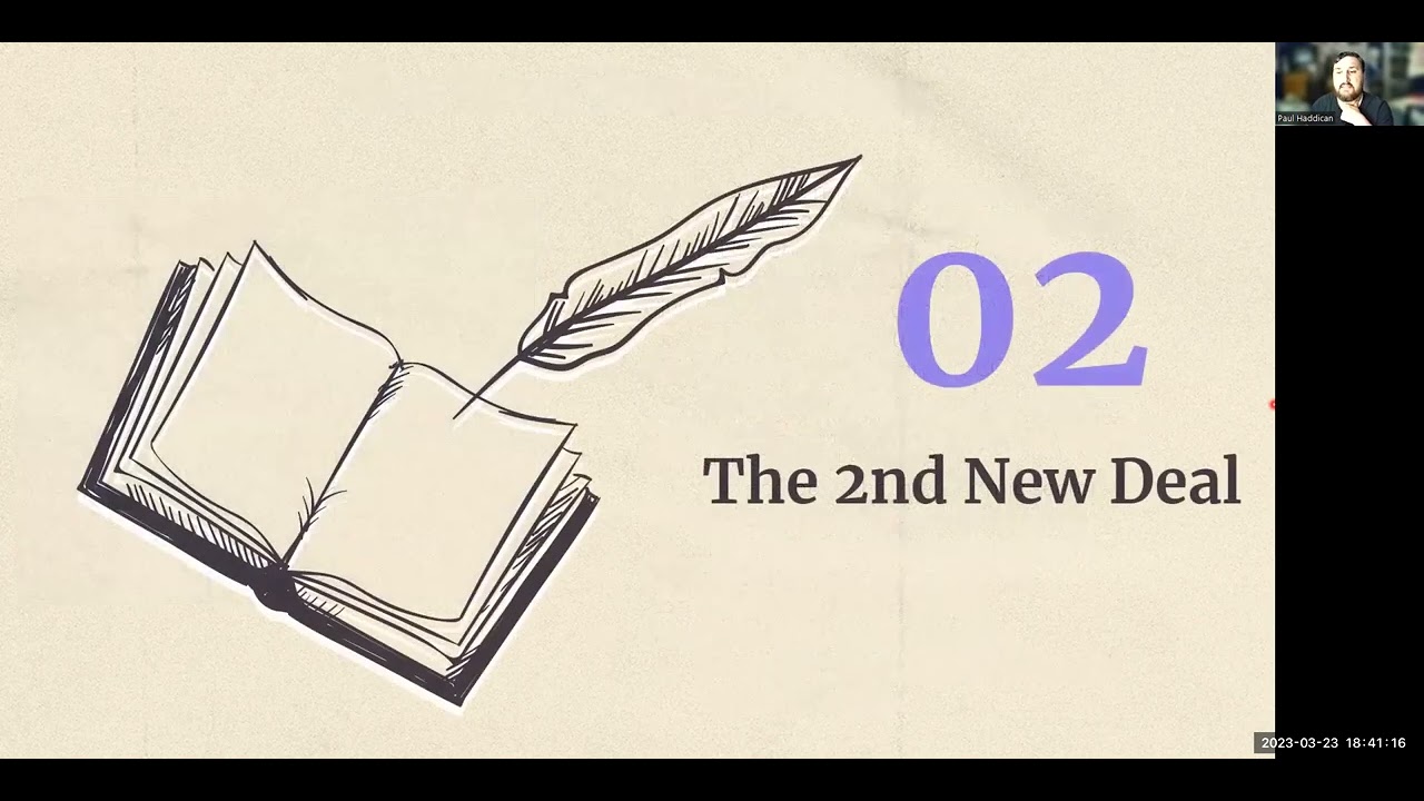 Lecture 26: Franklin Roosevelt & the New Deal