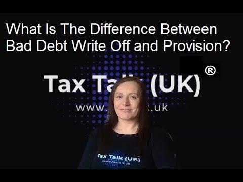What Is The Difference Between Bad Debt Write Off and Provision?