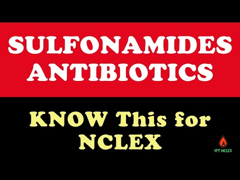 NCLEX Sulfonamides Pharmacology Review: Side Effects & Practice Questions