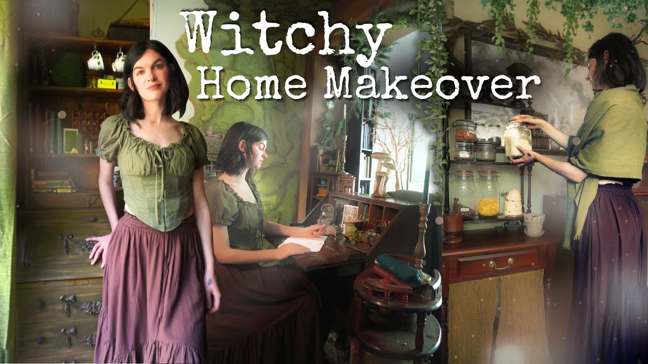 Transforming Ordinary Spaces into a Whimsical Witchy Dream ✨