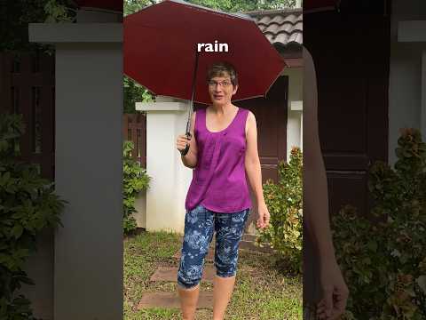 Common Native Speaker Rain Phrases #shorts