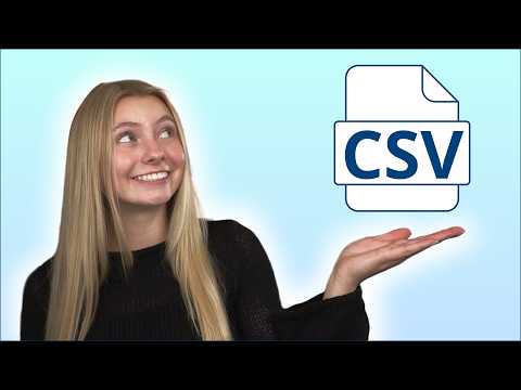 What are CSV Files?