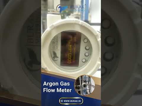 Argon Gas Flow Meter Burak Make