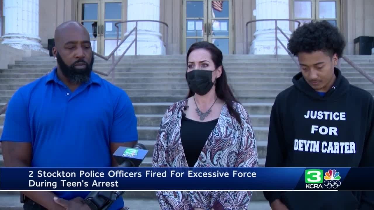 Stockton teen’s parents speak out after 2 officers fired for excessive force