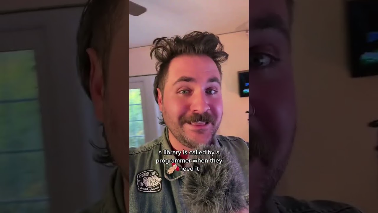 The difference between a framework and a library explained.