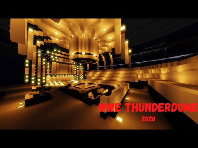 WWE Thunderdome 2020 Minecraft Map