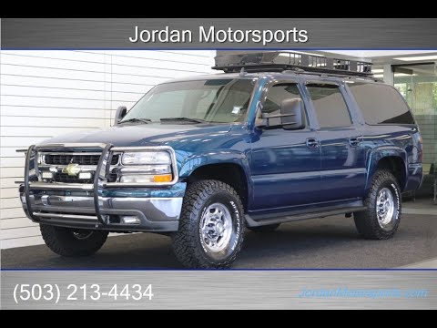 #15245 2006 CHEVROLET SUBURBAN 2500 LT 8.1L WHIPPLE SUPERCHARGER 68k 4X4 NAV SUNROOF DVD CAPTAINS