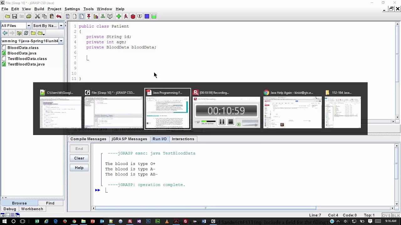 Java Programming 1 - Chapter 4 Exercise 4