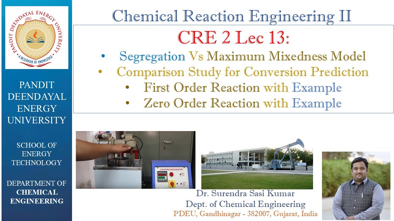 CRE2 Lec 13: Comparison Study 