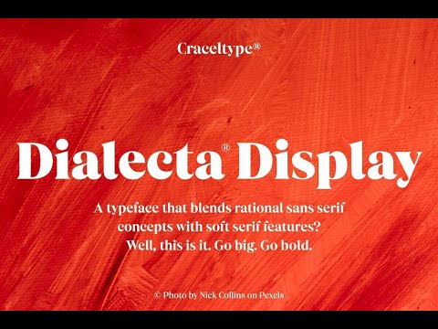 Dialecta Display Font Download