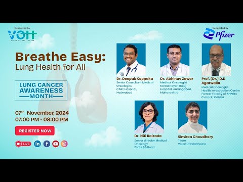Virtual Sesion on Breathe Easy: Prioritizing Lung Health for All