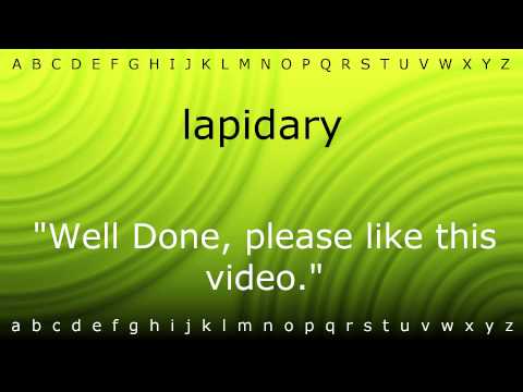 Here I will show you how to say 'lapidary' with Zira.mp4