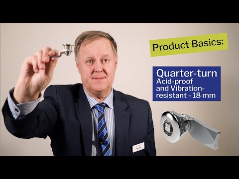 Product Basics - Low profile Quarter-Turn, 6-116