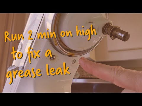 Fix a KitchenAid Stand Mixer Grease/Oil Leak in mere minutes