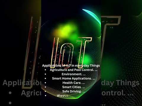 Applications of IOT system
