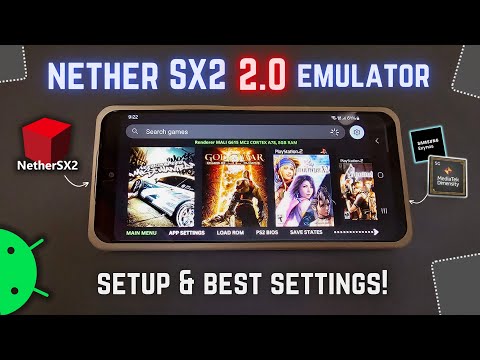 New NetherSX2 v2.0 PS2 Emulator on Any Android Phone - Setup & Best Settings!
