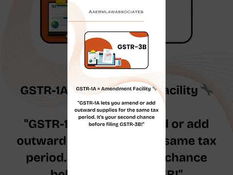 “GSTR-1A – GST Term of the Week”