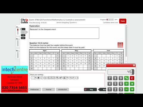 Functional Skills Maths Level 2 Sample 3 - Question 1 (visit our channel for the better versions)